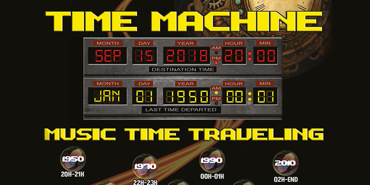 Time Machine – music time travelling - Alter-Schlachthof